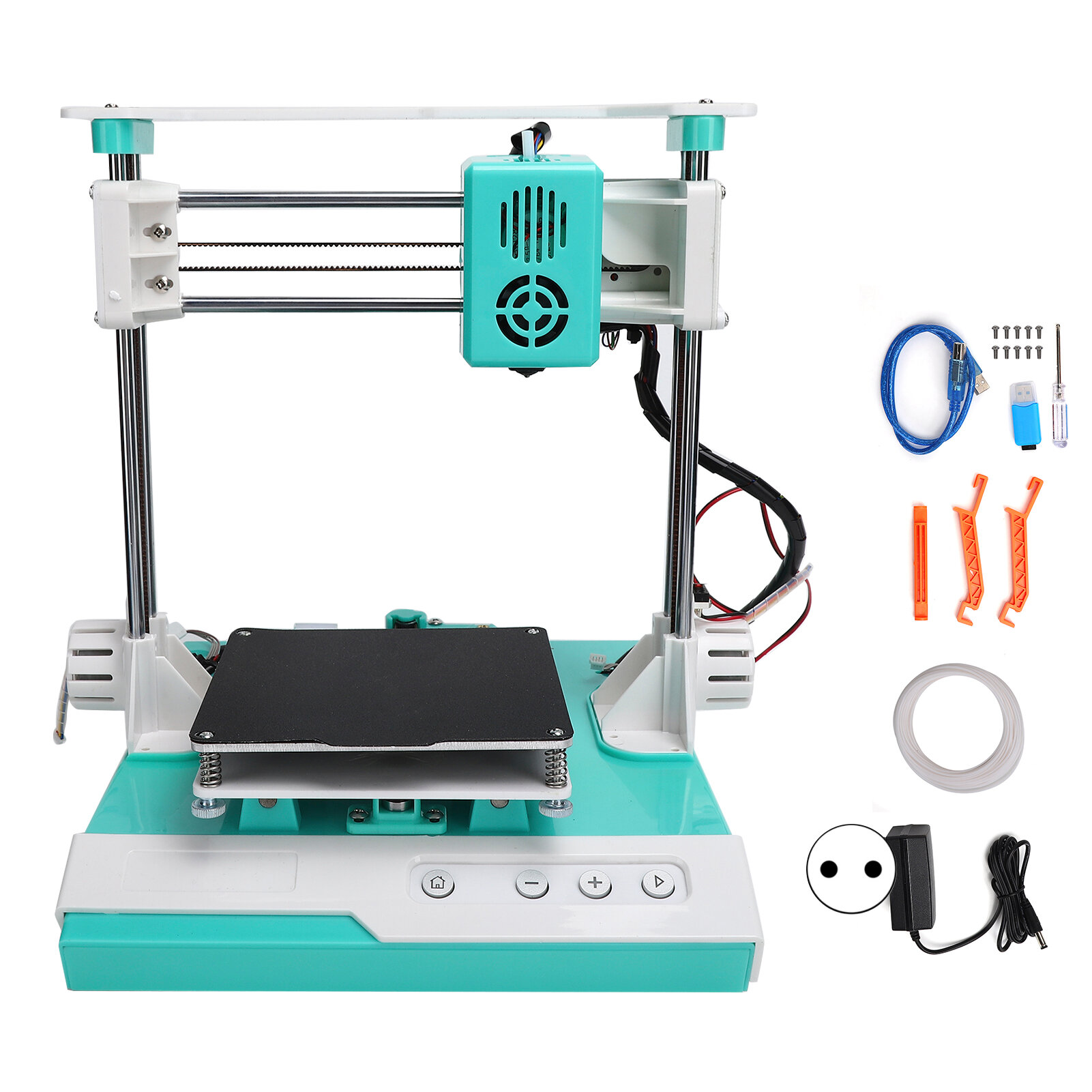 Мини-3D-принтер DIY с TF-картой для детей и начинающих