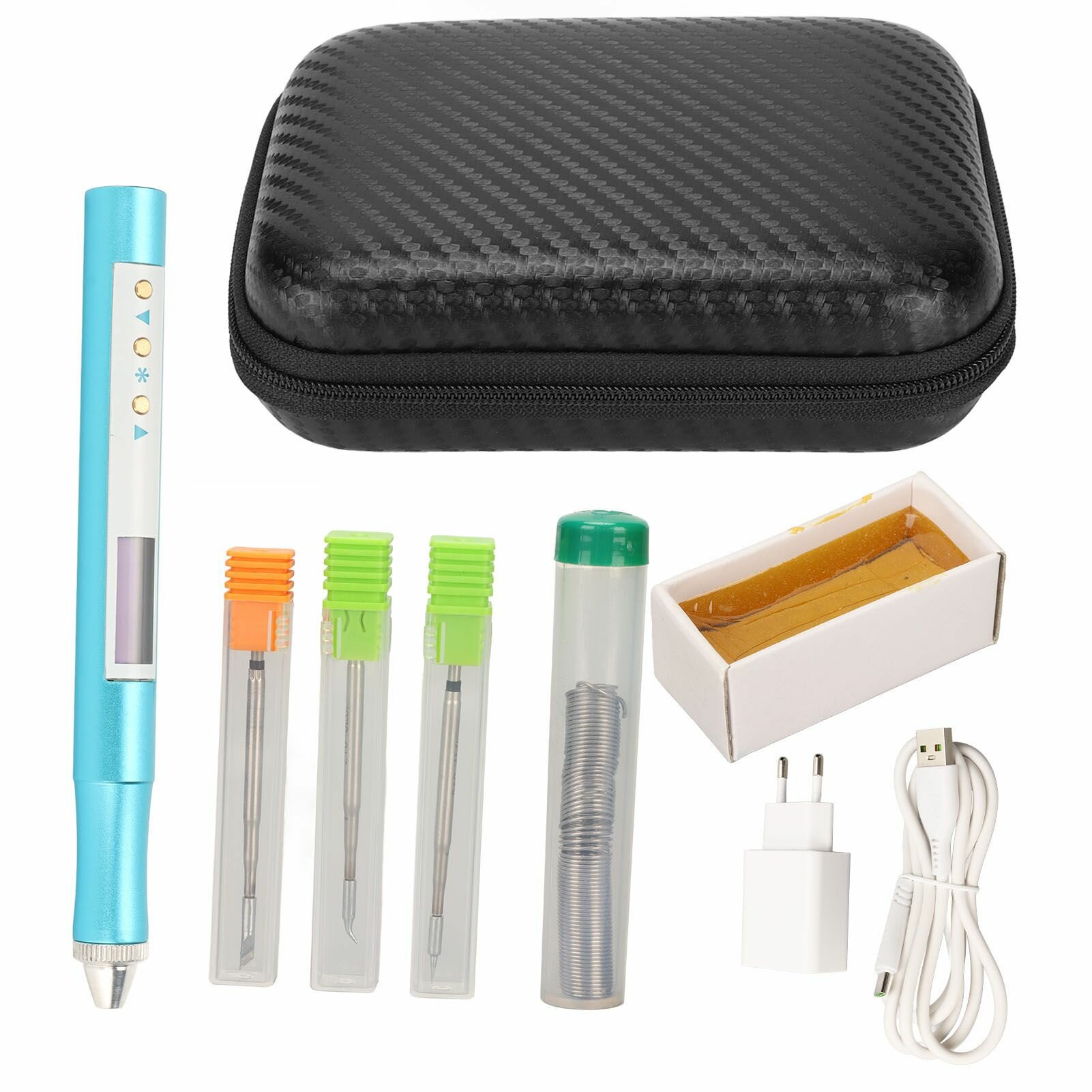 Паяльник USB T210 5V 80W, портативный, для SMD/PCB ремонта