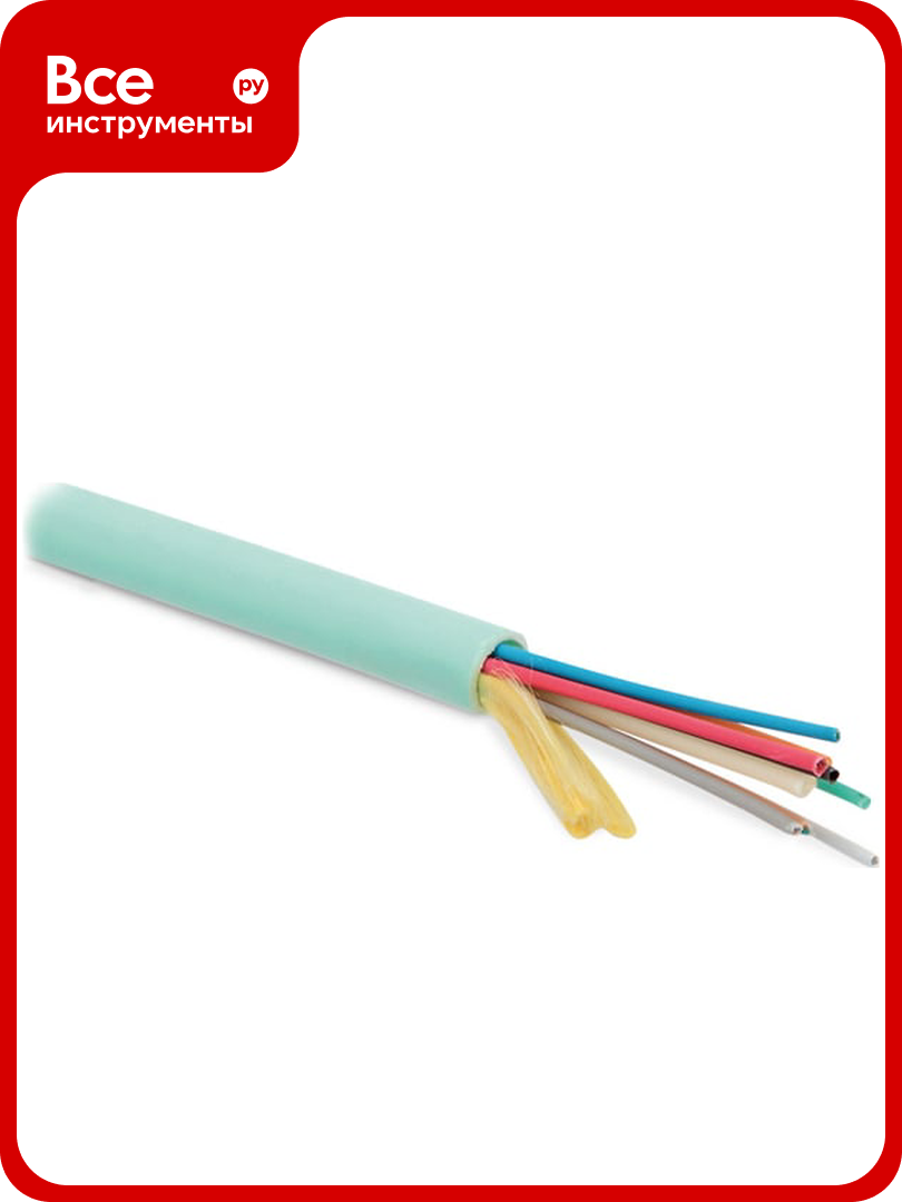 Волоконно-оптический кабель Hyperline FO-MB-IN-503-24-LSZH-AQ 50/125 (OM3) многомодовый, 24 вол 48462