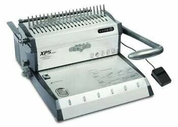 Переплетчик Gladwork XP5 A4/перф.30л. сшив/макс.500л./пластик.+метал. пруж.-51мм)/электр