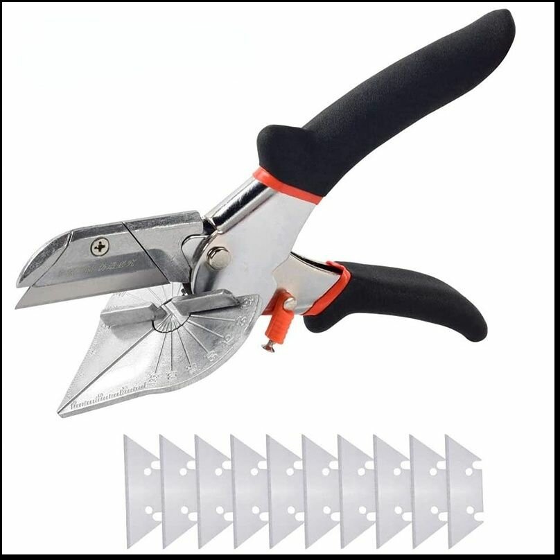 Многоугольные ножницы для резки 45-135 градусов под углом 45-135 градусов.