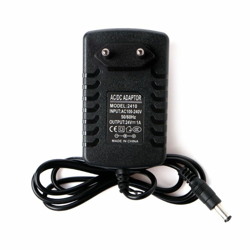 Адаптер AC 100-240V в DC 24V 1A