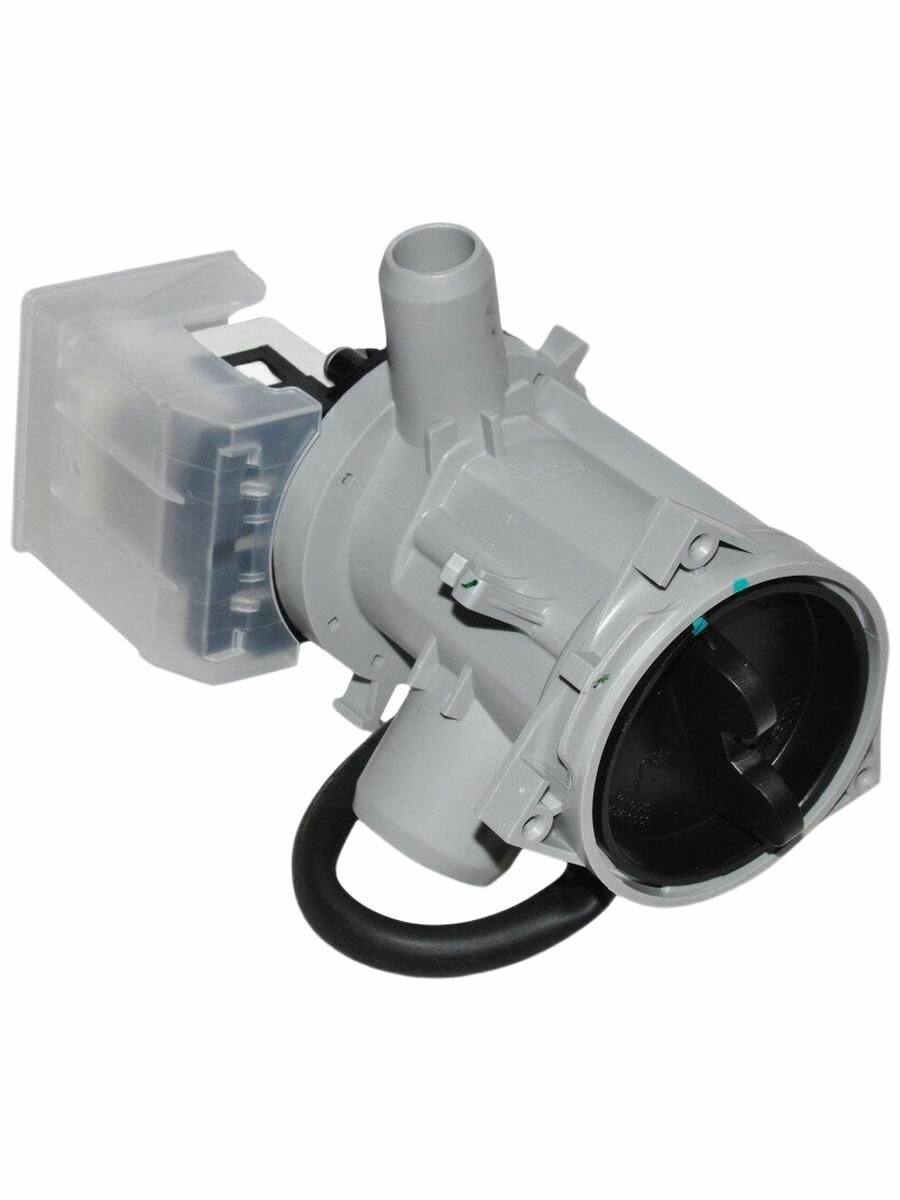 Сливной насос (помпа) для стиральных машин LG 30W 5859EN1004B в сборе с корпусом и улиткой