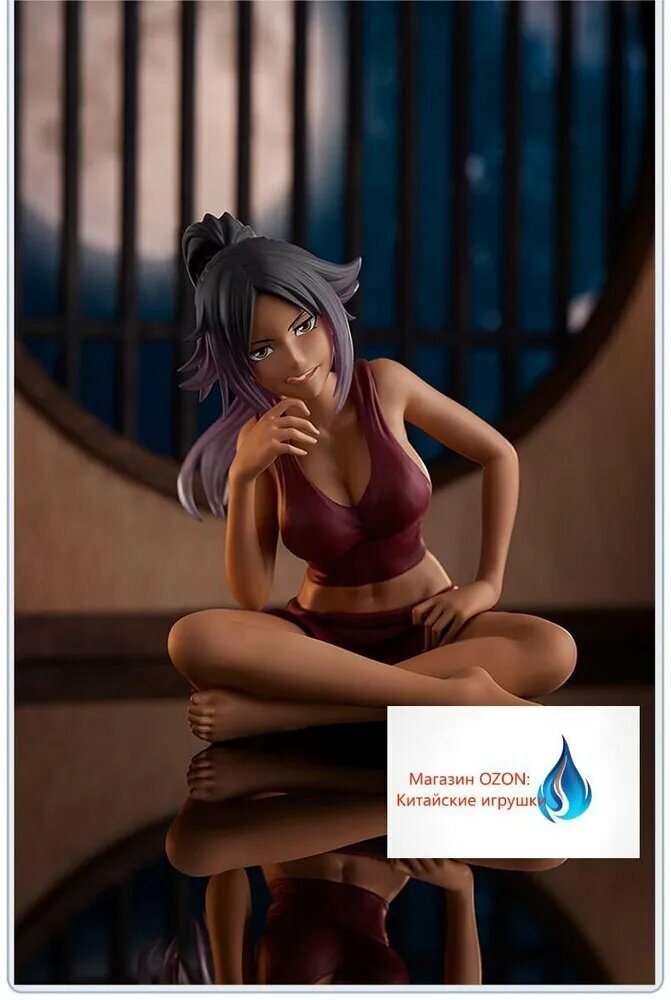 (клеймо)bilibili BANPRESTO Блич/Bleach фигурка Yoruichi Shihouin/Сифэнь юань Иэйцзи,10cm, Новая модель 2023 года