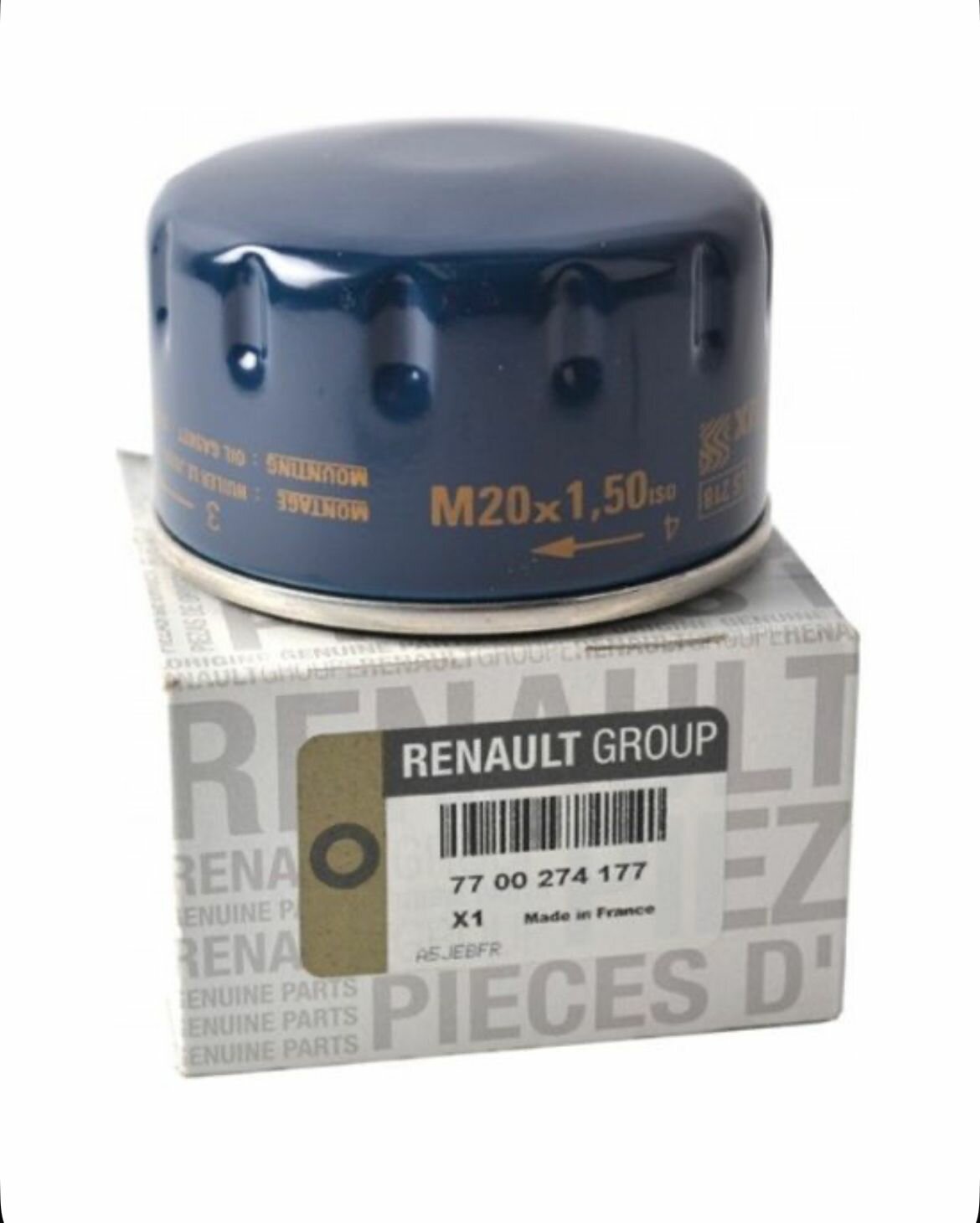 Фильтр масляный Renault 7700274177