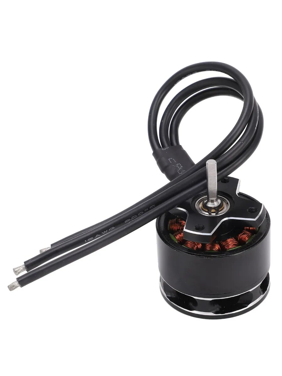 2500KV бесщеточный двигатель Outrunner, черный для 1/10 RC