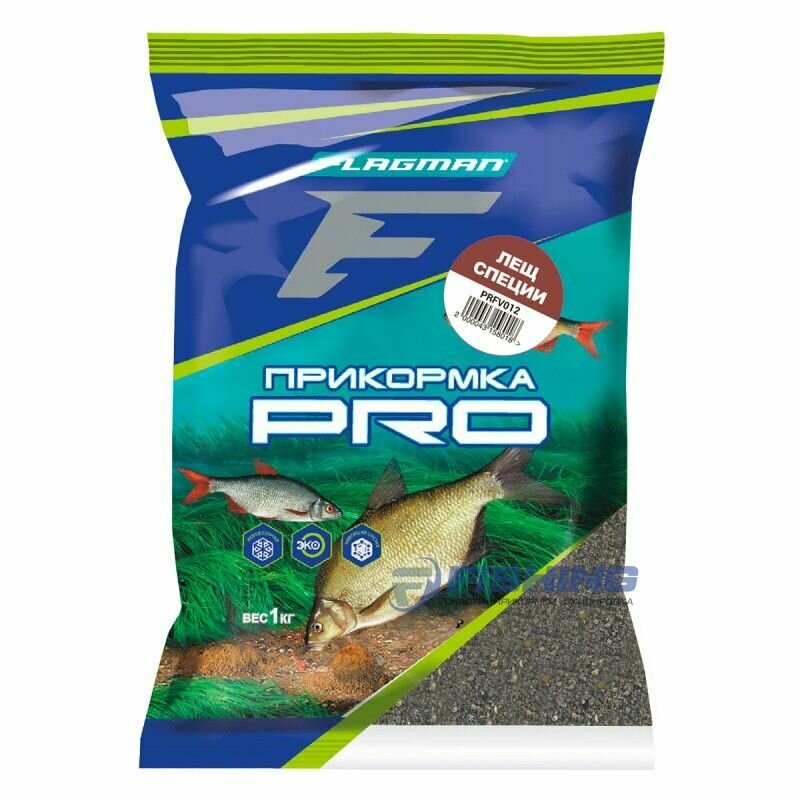 F-FISHING Прикормка для рыбы PRO Лещ Специи 1кг