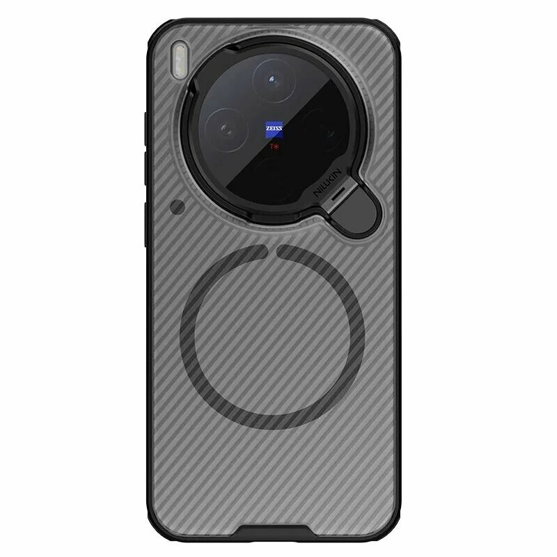 Чехол для защиты телефона Nillkin для vivo X300 магнитный подставка с защитой камеры антиударный прозрачный кронштейн