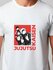 Футболка PRINTSHOT, 1 шт., размер M, белый