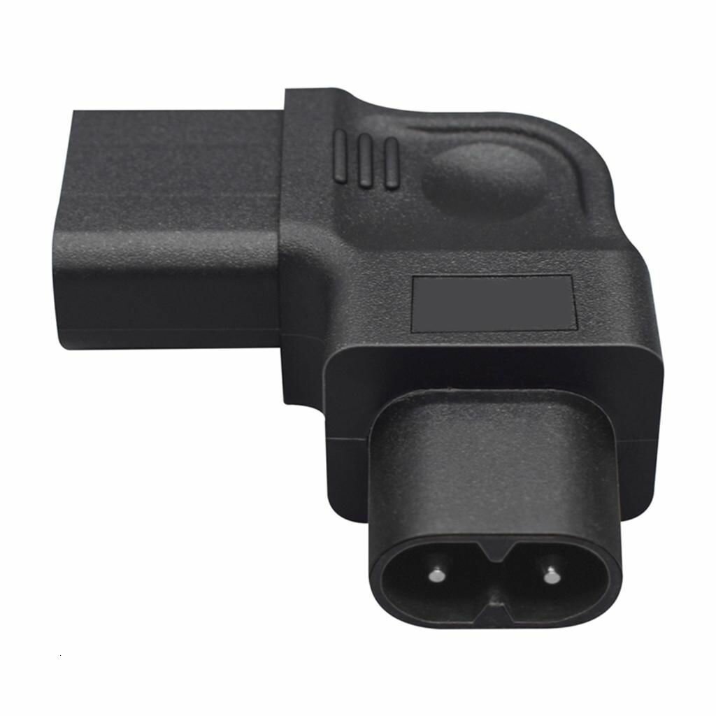 Разъём питания IEC320 C8-C13 с правым изгибом