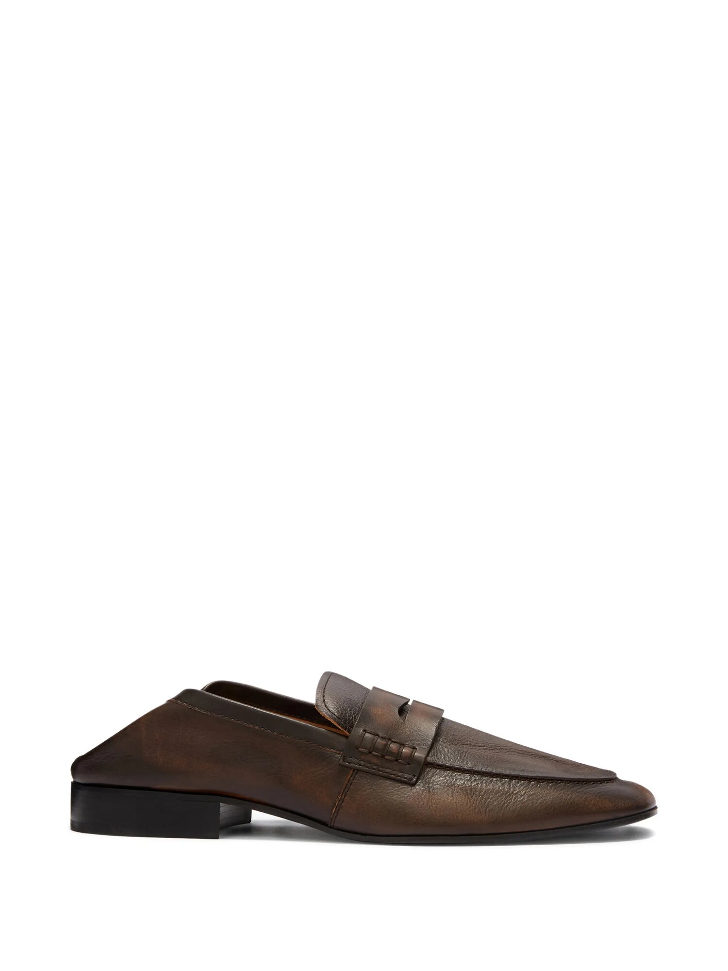 Лоферы Leather loafers