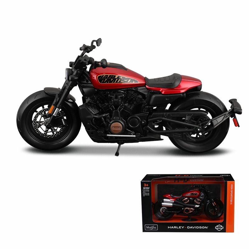 Машинки металлические Maisto 1:12 Harley-Davidson мотоцикл
