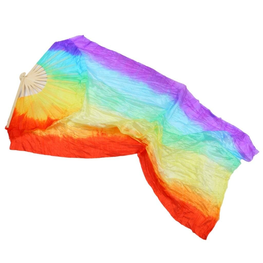 Шелковый танцевальный веер, 13