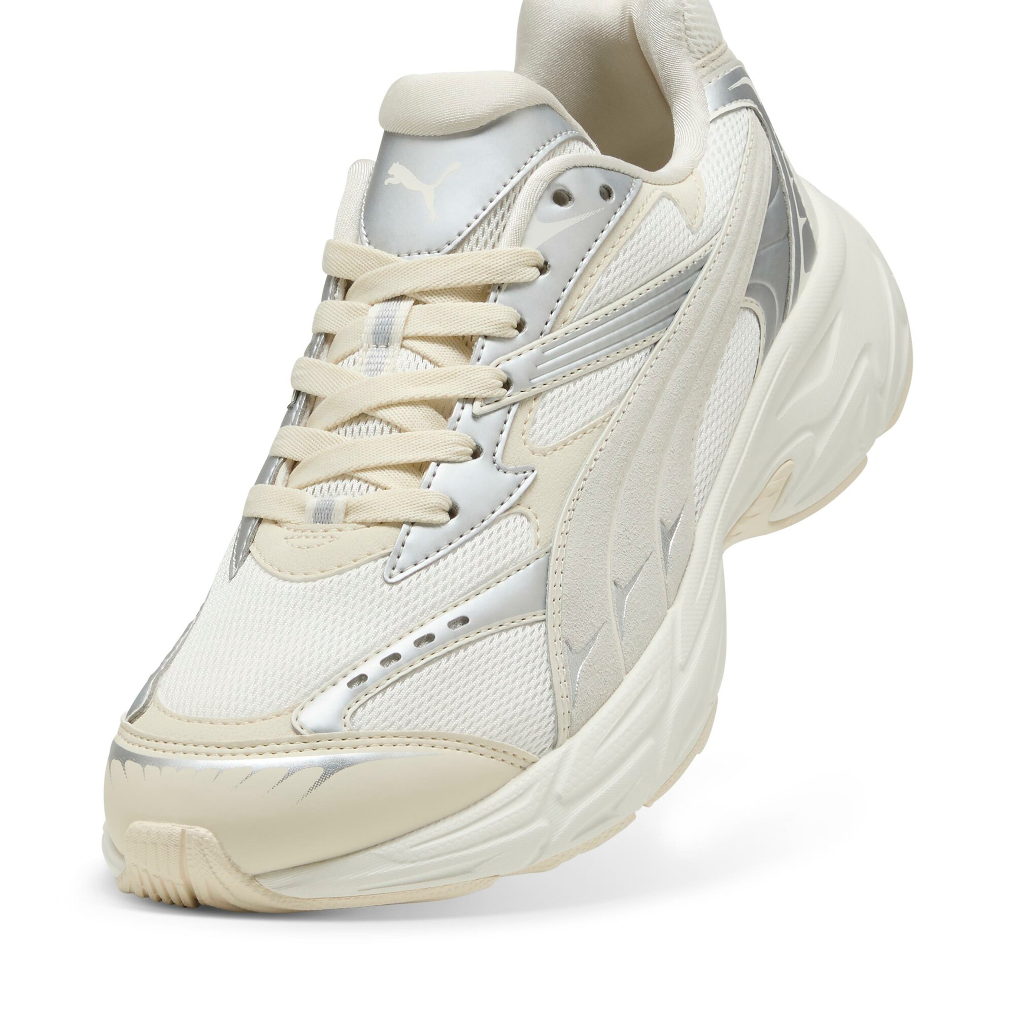 Кроссовки PUMA Morphic Retro, полнота R, размер 6 UK, бежевый — фото 1