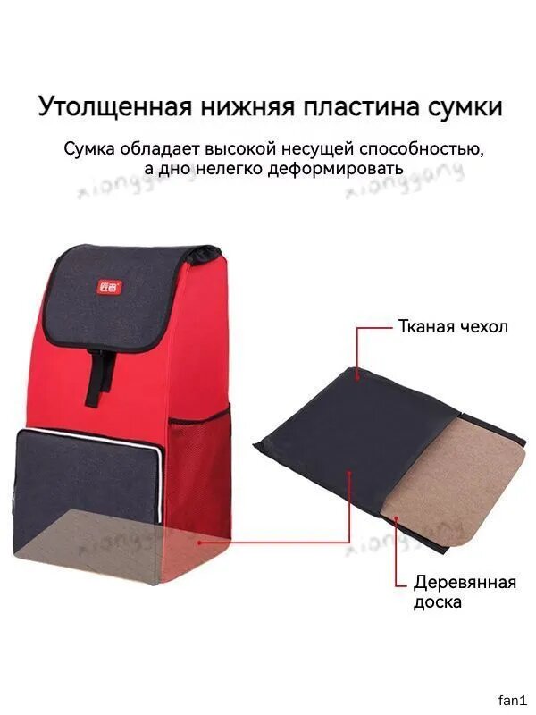 Сумка тележка — фото 1