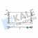 KALE 345835 Радиатор охлаждения для а/м VW Polo Sedan (10-)/(20-)...