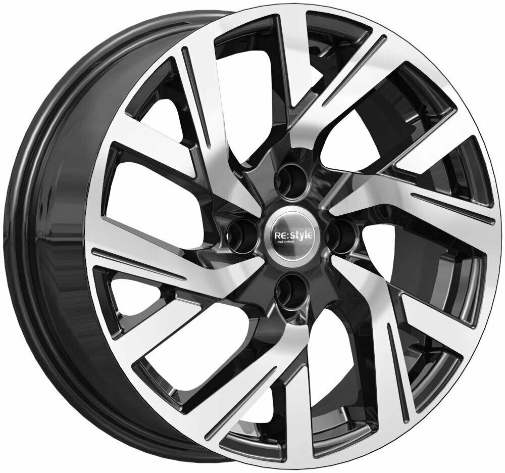 Диск колёсный КС1030 (ZV 15 XRAY) 6x15 ЕТ 37 4x100 60,1 алмаз черный, арт.79931