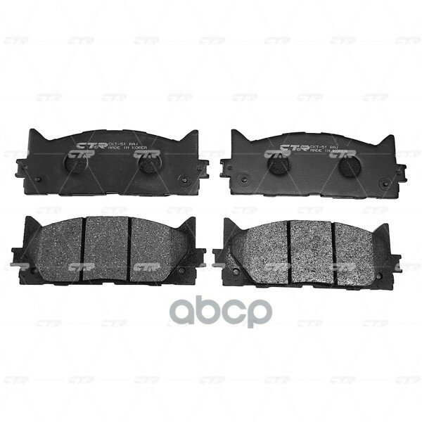 Колодки тормозные TOYOTA Avalon 2005 ~ 2019 / Camry 2006 ~ 2017 / Aurion 2006 ~ 2017 LEXUS ES 2006 ~ перед прав. лев. (старый .