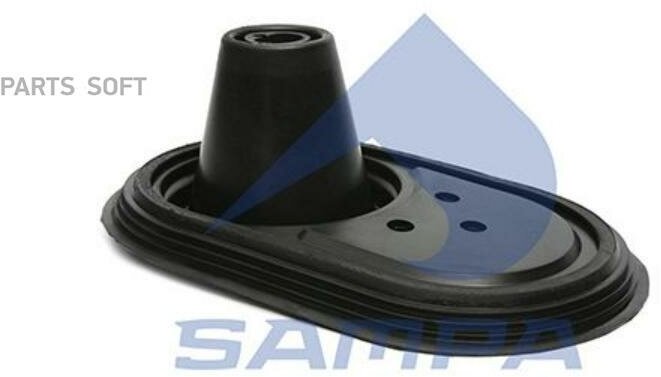 Пыльник рычага кулисы КПП! (р) 216x337x121 Scania 3-ser. SAMPA арт. 040112