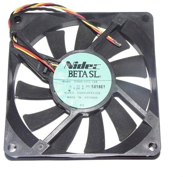 Вентилятор Nidec D08R-12TL 25V 80x80x15mm