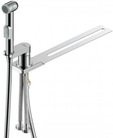 Смеситель для биде Rossinka Silvermix Rossinka X25-56 с гигиеническим душем