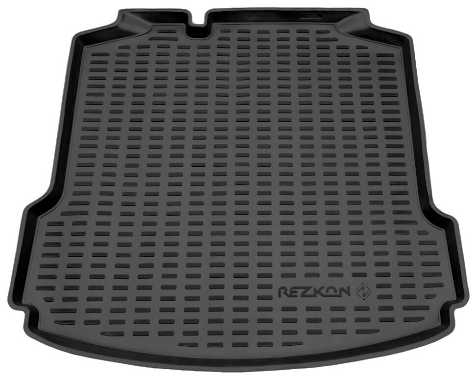 Коврик в багажник полиуретановый для Skoda Rapid (14-20)/(20-Н. В.) без карманов,