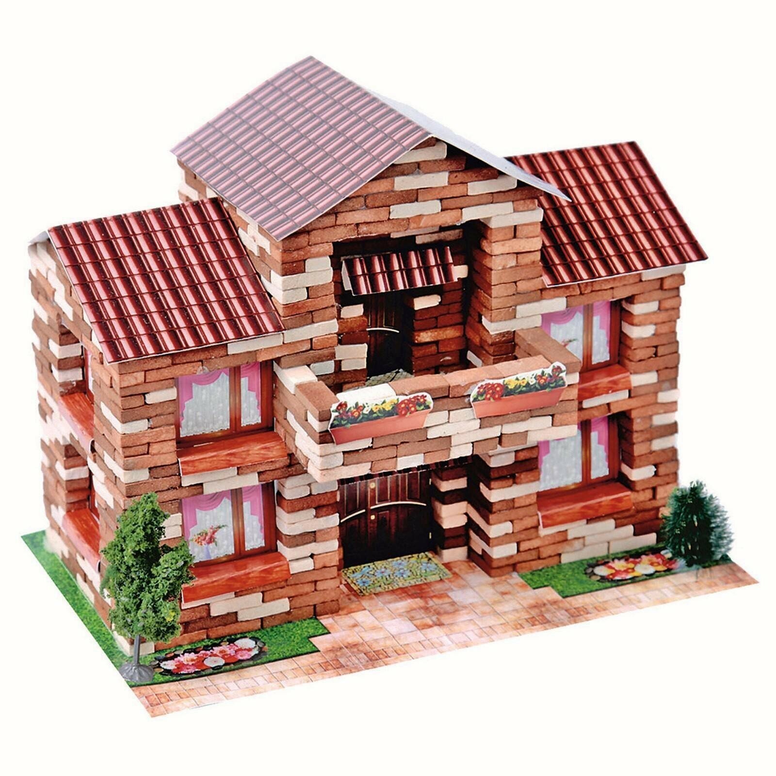 Конструктор из кирпичиков Архитектурное моделирование «Особняк», 855 деталей