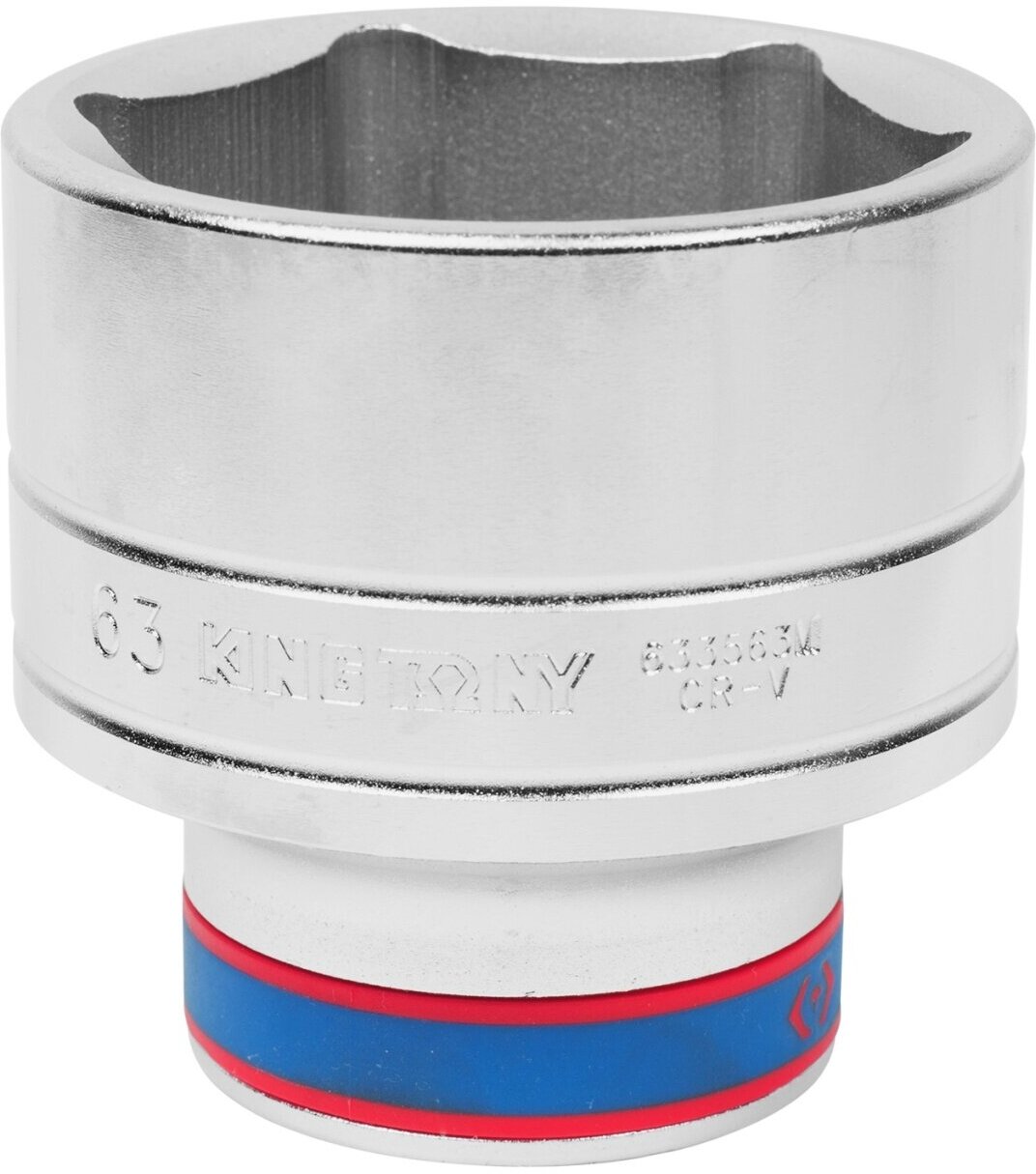 Головка торцевая стандартная шестигранная 3/4", 63 мм KING TONY 633563M