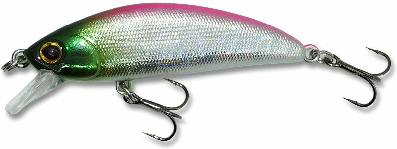 Воблер Kosadaka UMI xs 50F плав, 50мм, 3.2г, 1.5м цвет ROK