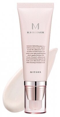 Основа под макияж со светоотражающим эффектом MISSHA M B.B Boomer 40ml