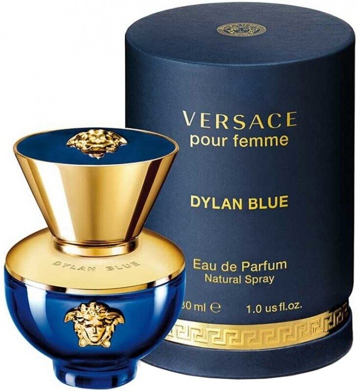 Парфюмерная вода Versace Dylan Blue, аромат для женщин, 50 мл, Италия (ref. 225)