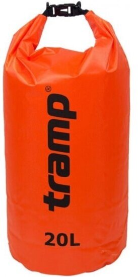 Гермомешок Tramp TRA-113 ПВХ Diamond RipStop 20л, оранжевый