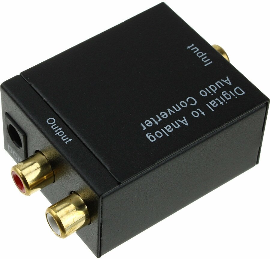 Аудио конвертер BMG цифрового аудиосигнала в аналоговый (RCA)-output