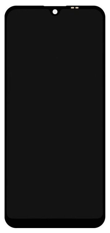 Дисплей (экран) в сборе с тачскрином для Itel Vision 1 черный / 1560x720