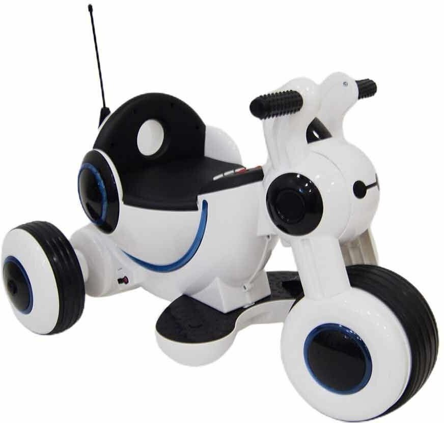 Электромотоцикл RiverToys HL300 Белый