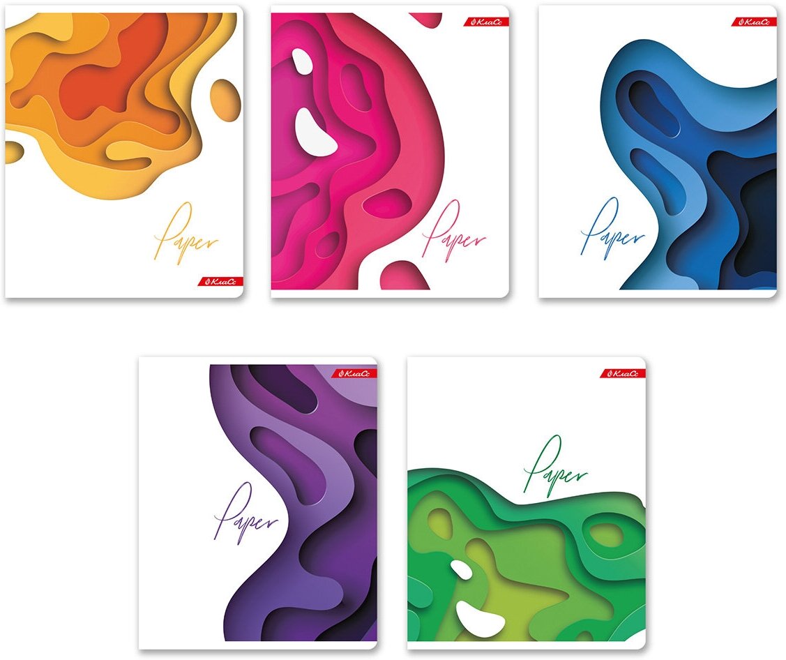 SVETOCH Тетрадь ученическая общая A5+ 96 л на скобе, клетка 65 г/м2, белизна 100%, Капля радуги 1шт