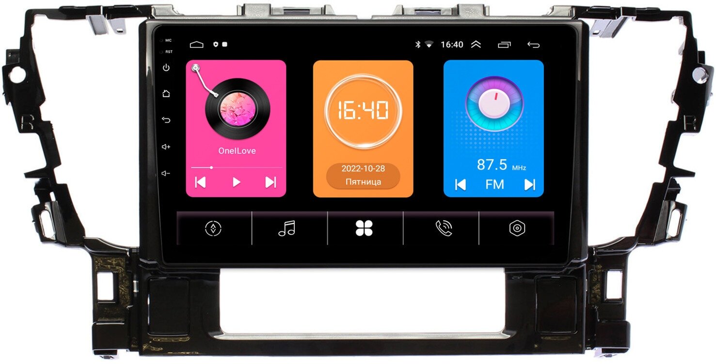 Штатная магнитола Toyota Alphard 3, Vellfire 2 2015-2023 OEM RK10-1069 на Android 10 (CarPlay, AHD, 1/32)