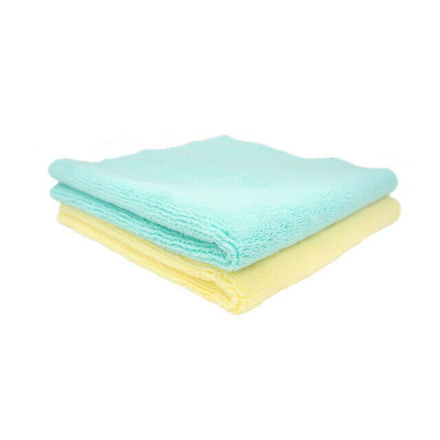 Микрофибра разноворсовая деликатная универсальная (40х40см) PURESTAR TWO FACE EDGE LESS BUFFING TOWEL, 2шт