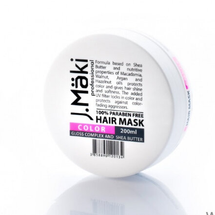 J.MAKI Маска для окрашенных волос 500 мл