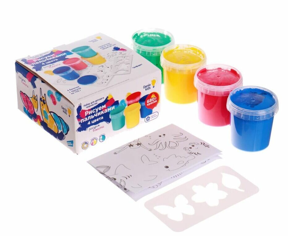 Набор для детского творчества Рисуем пальчиками