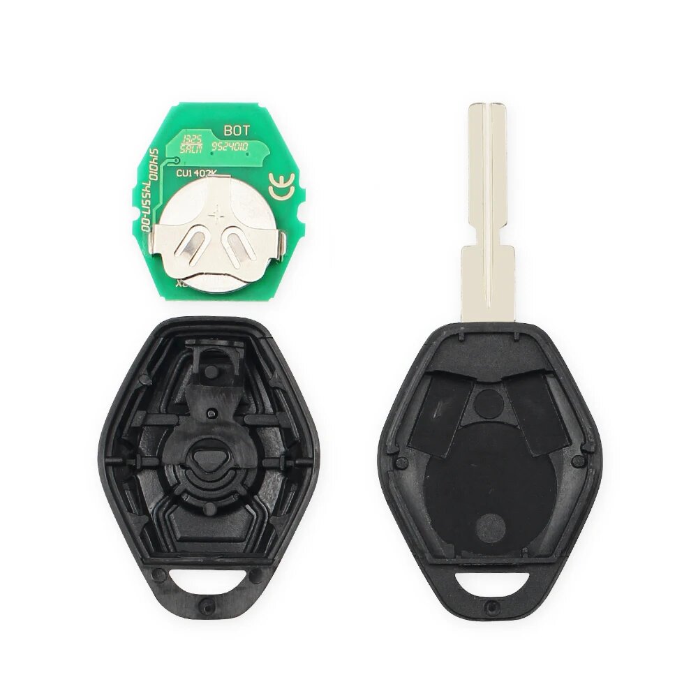 KEYYOU 3 кнопки дистанционный ключ для BMW X3 X5 Z3 Z4 1/3/5/7 серии EWS Система 315/433 МГц HU92/HU58 лезвие hu58 blade