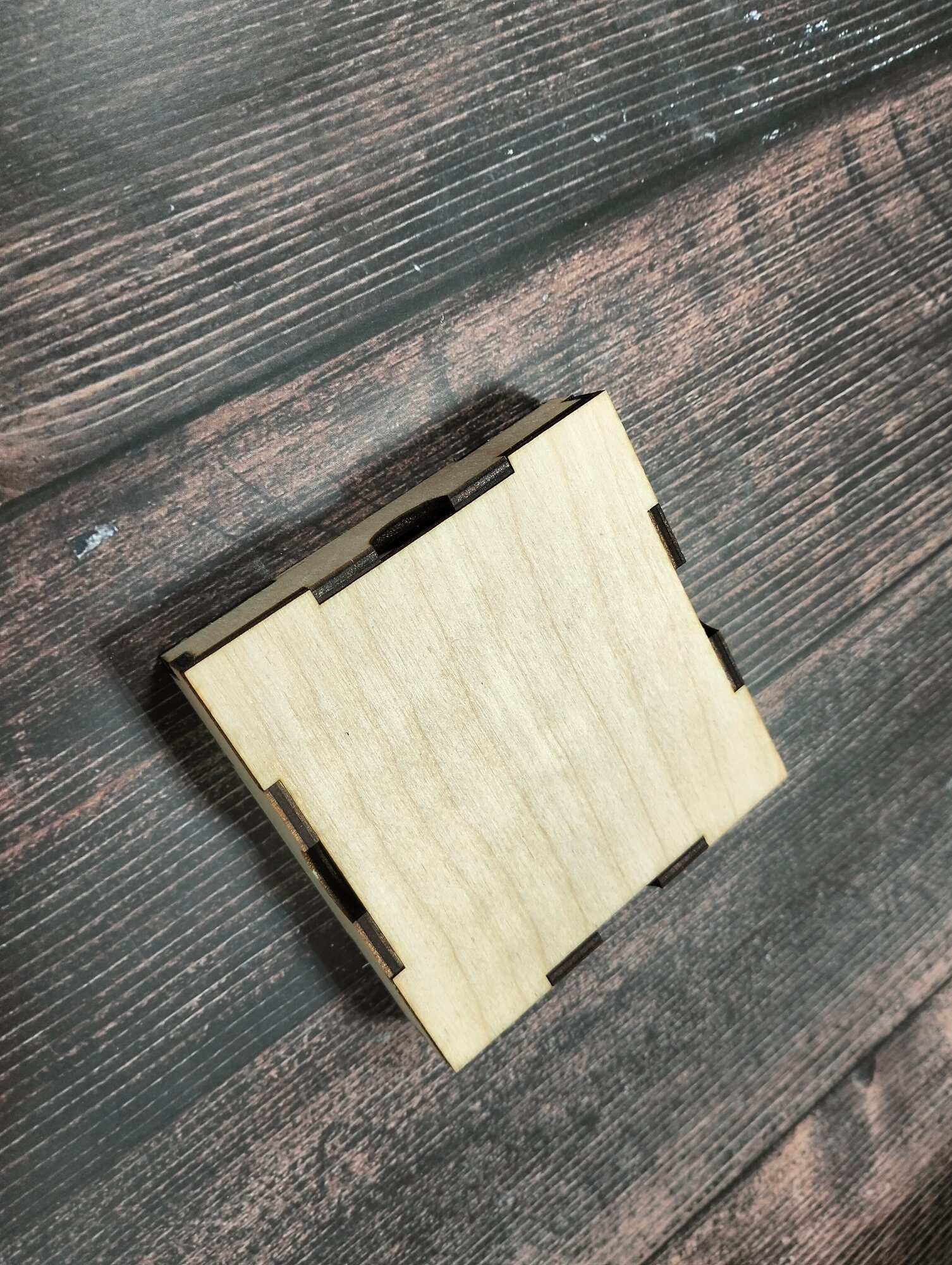 Шкатулка для творчества из дерева. Для мелочей, украшения или декора.