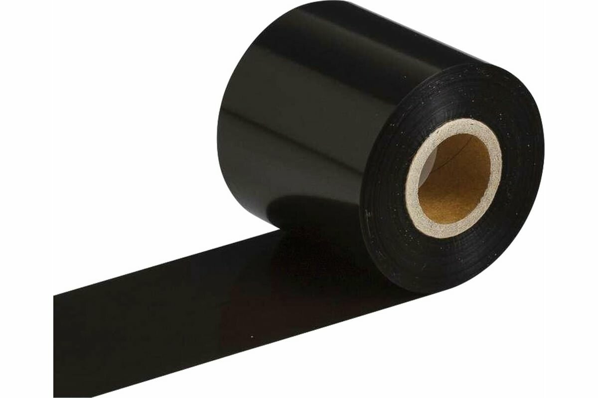 Офисмаг Риббон Wax, 60 мм х 300 м, диаметр втулки 25,4 мм (1 дюйм), красящий слой наружу (OUT), 363526