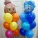 Набор воздушных шаров Onballoon "Фиксики", ассорти 5 цветов, фигурные, латексные