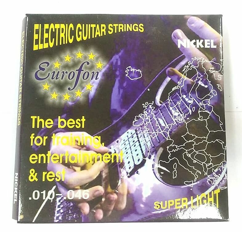 Струны для электрогитары EuroFon Nickel 10-46