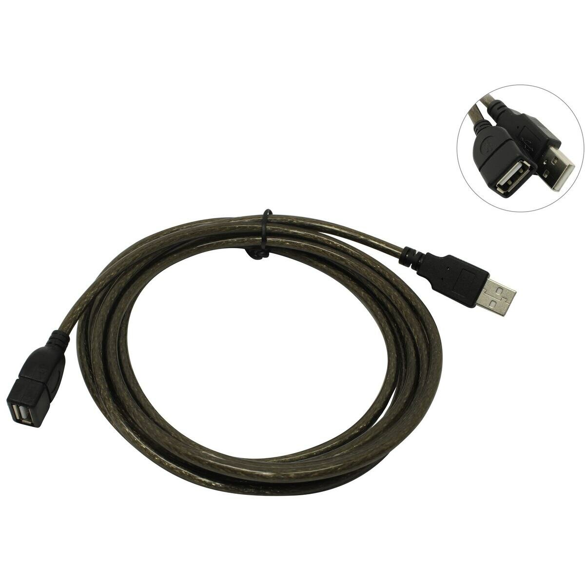 Telecom TC6936/VUS6956(T)-3M Кабель удлинительный USB 2.0 A-- A 3.0м