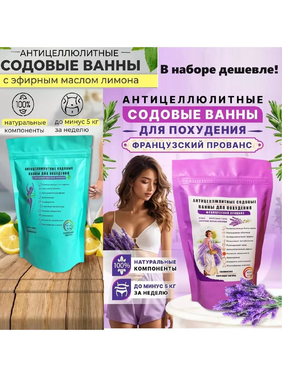 Сода для похудения / антицеллюлитная / жиросжигатель