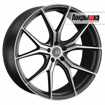 Диски литые LS FlowForming RC56 (MGMF) 9.0х22/5х108 D63.3 ET40.0