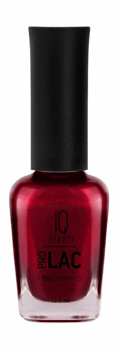 IQ BEAUTY Лак для ногтей укрепляющий с биокерамикой PROLAC+bioceramics, 12,5 мл, 114
