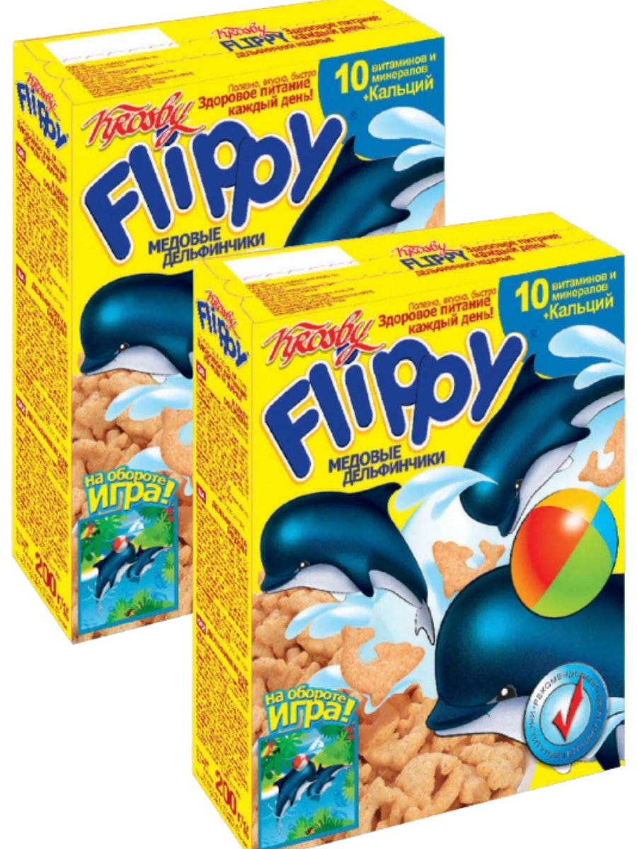 Готовый завтрак Медовые дельфинчики 2 шт по 200г